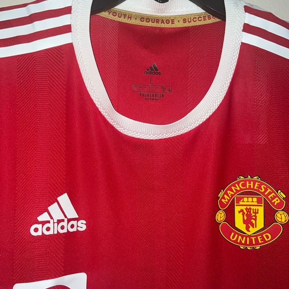 adidas | Shirts | Adidas 2222 Manchester United Authentic Home Jersey ...